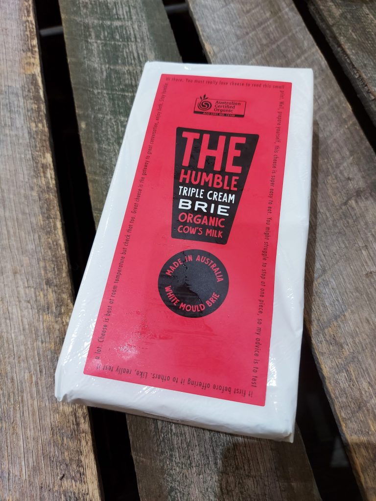 Humble Triple Cream Brie - Gippsland Cheese